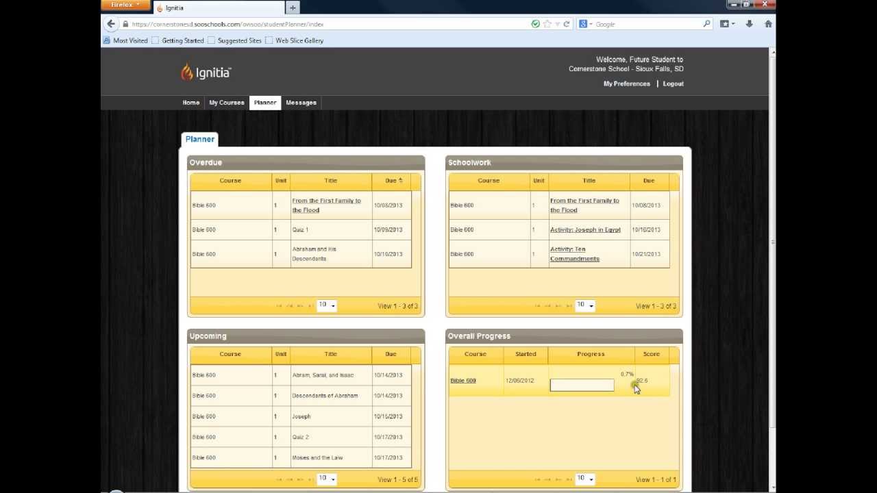 Ignitia at Cornerstone School - The Basics of Our Online Curriculum ...