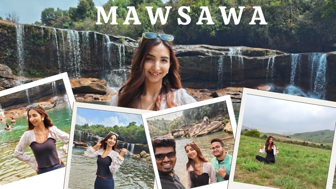 THE SPLENDID MAWSAWA FALLS| TRAVEL VLOG| #meghalaya #india #travel ...