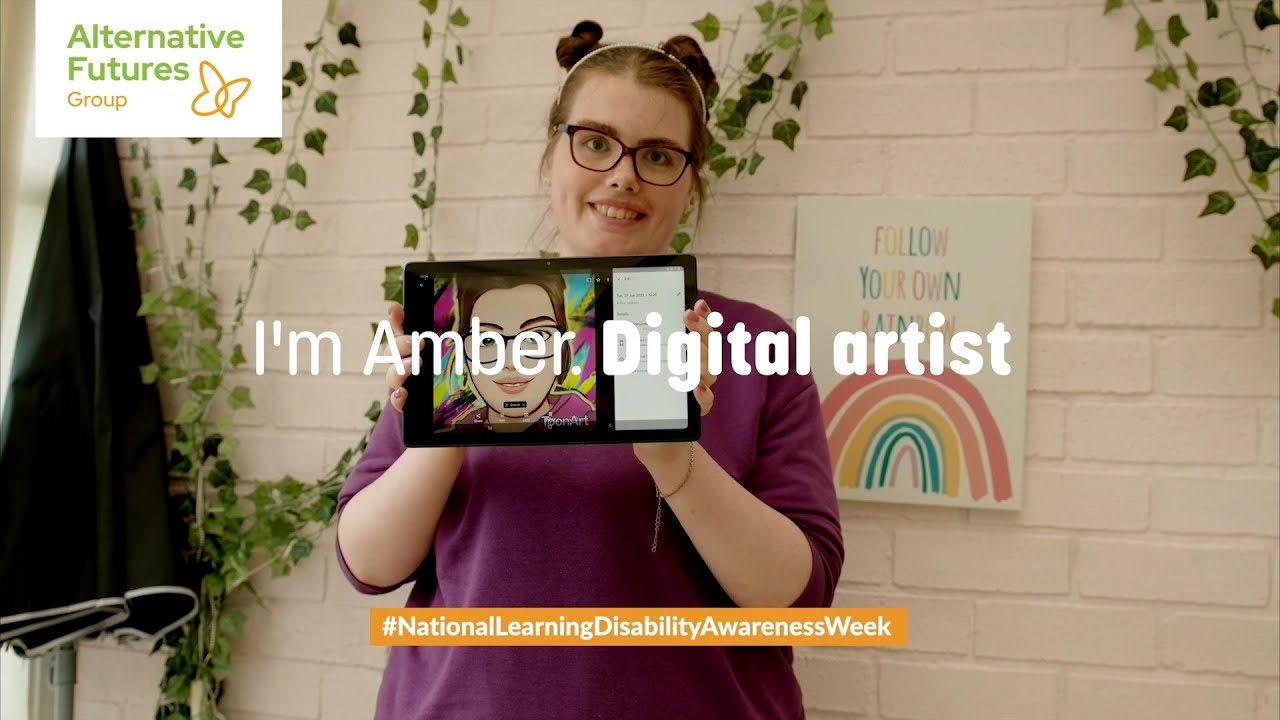 Meet Amber - Creator, Digital Artist & Gardener | Learning Disability ...