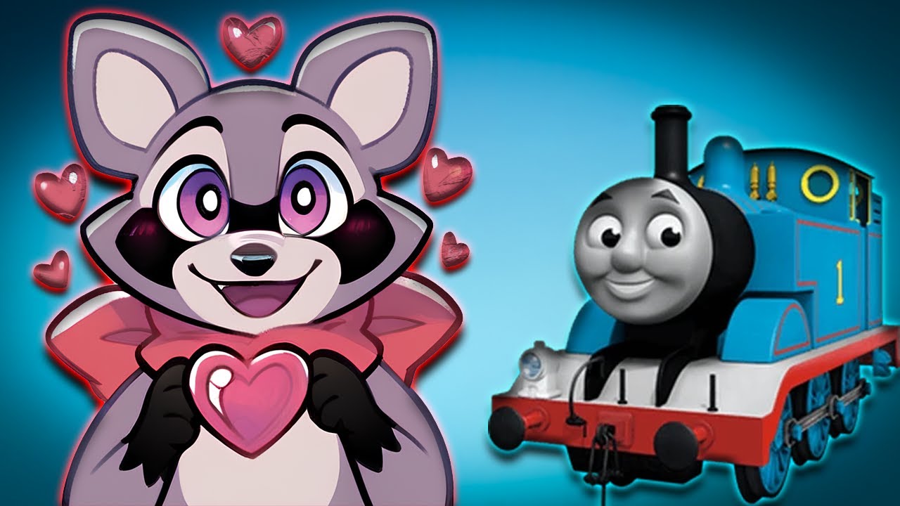 Rambley Raccoon Dancing To Thomas The Tank Engine For 7 Minutes - YouTube