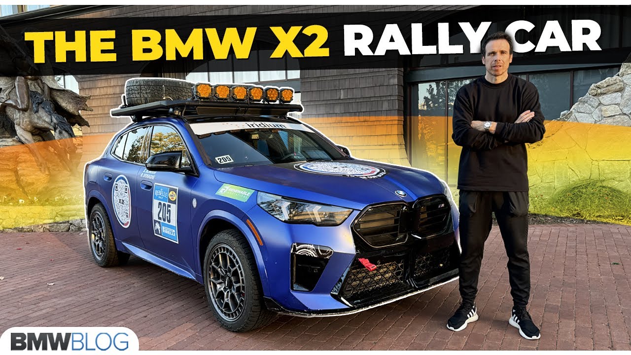 BMW X2 M35i Rally Car | 2023 Rebel Rally - YouTube