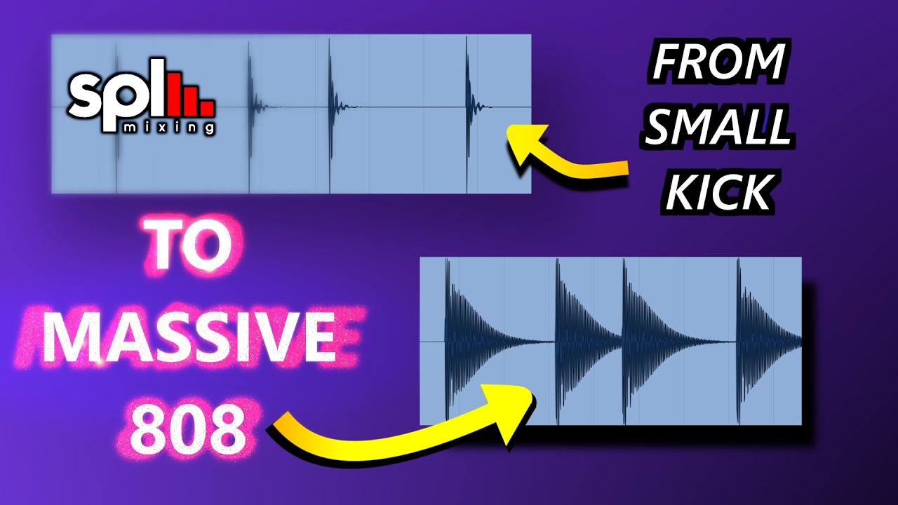 How I Turn ANY Kick Into An 808 - YouTube