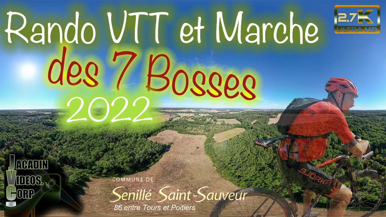 Rando VTT et marche des 7 bosses 2022 - YouTube