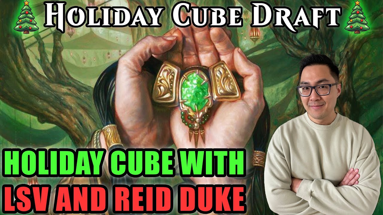 The Toughest Vintage Cube Draft Ever ft. LSV and Reid Duke | Cube For ...