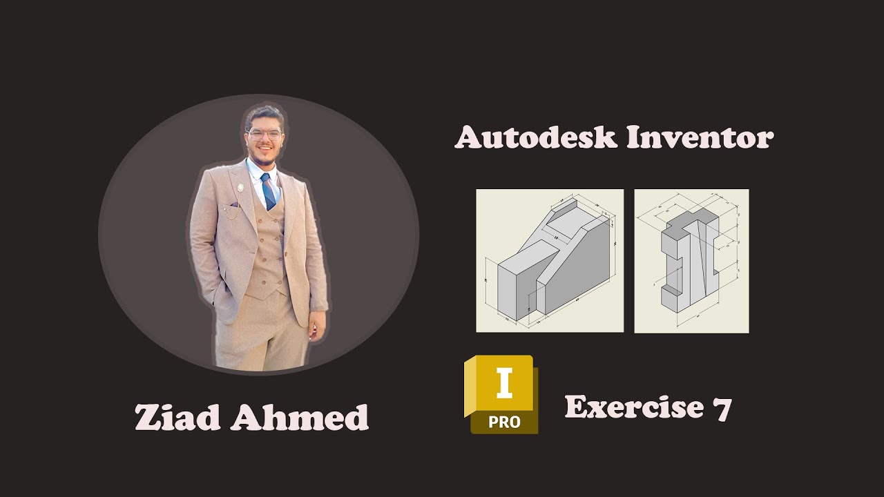 Autodesk Inventor - Exercise M-3 - YouTube