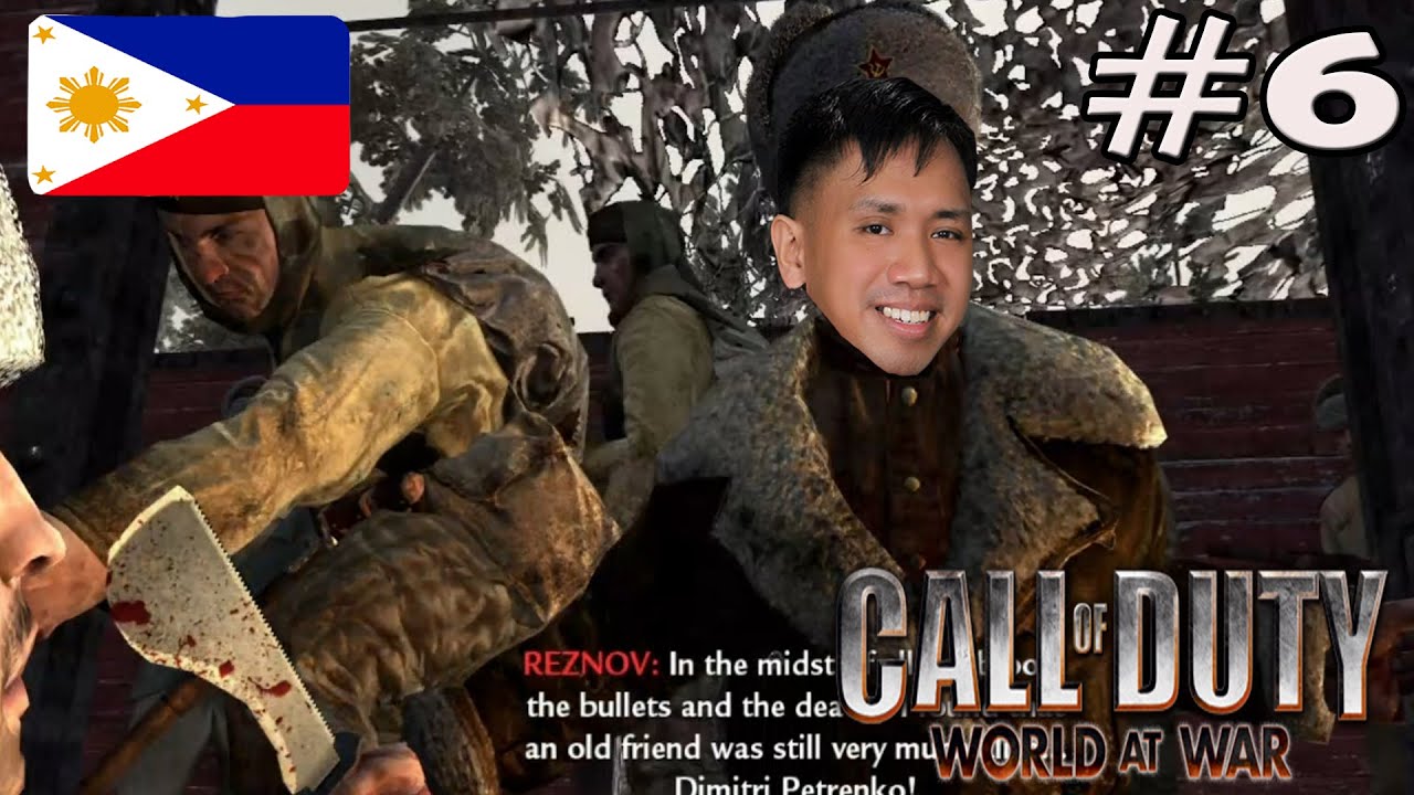 Call of Duty World at War Walkthrough Part 6: Blood & Iron (Tagalog ...