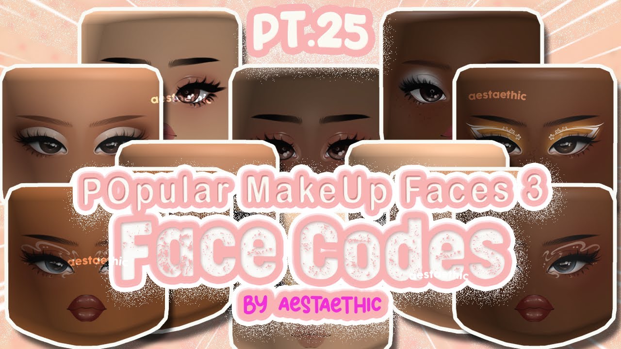 Berry Avenue Popular MakeUp (Soft Pretty Glam) Skintone Face Codes PT ...