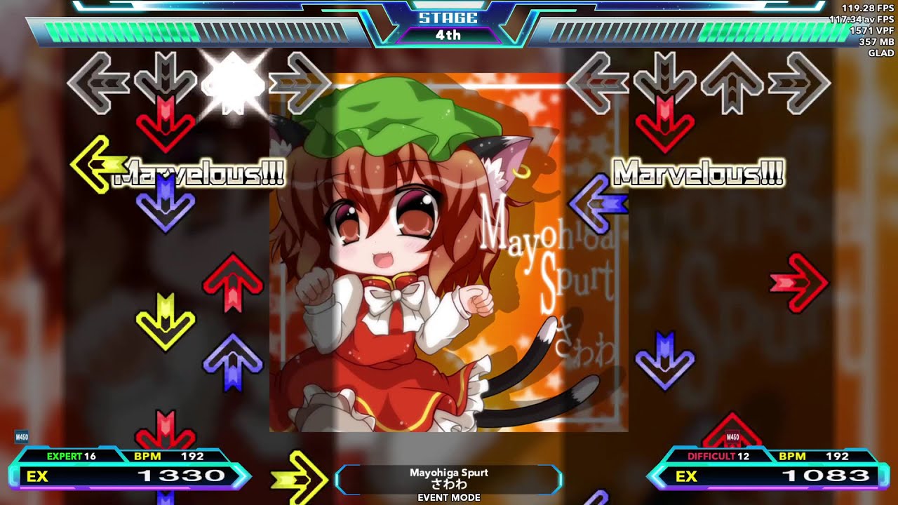 Mayohiga Spurt ESP 16 & DSP 12 [DDR/StepMania] - YouTube