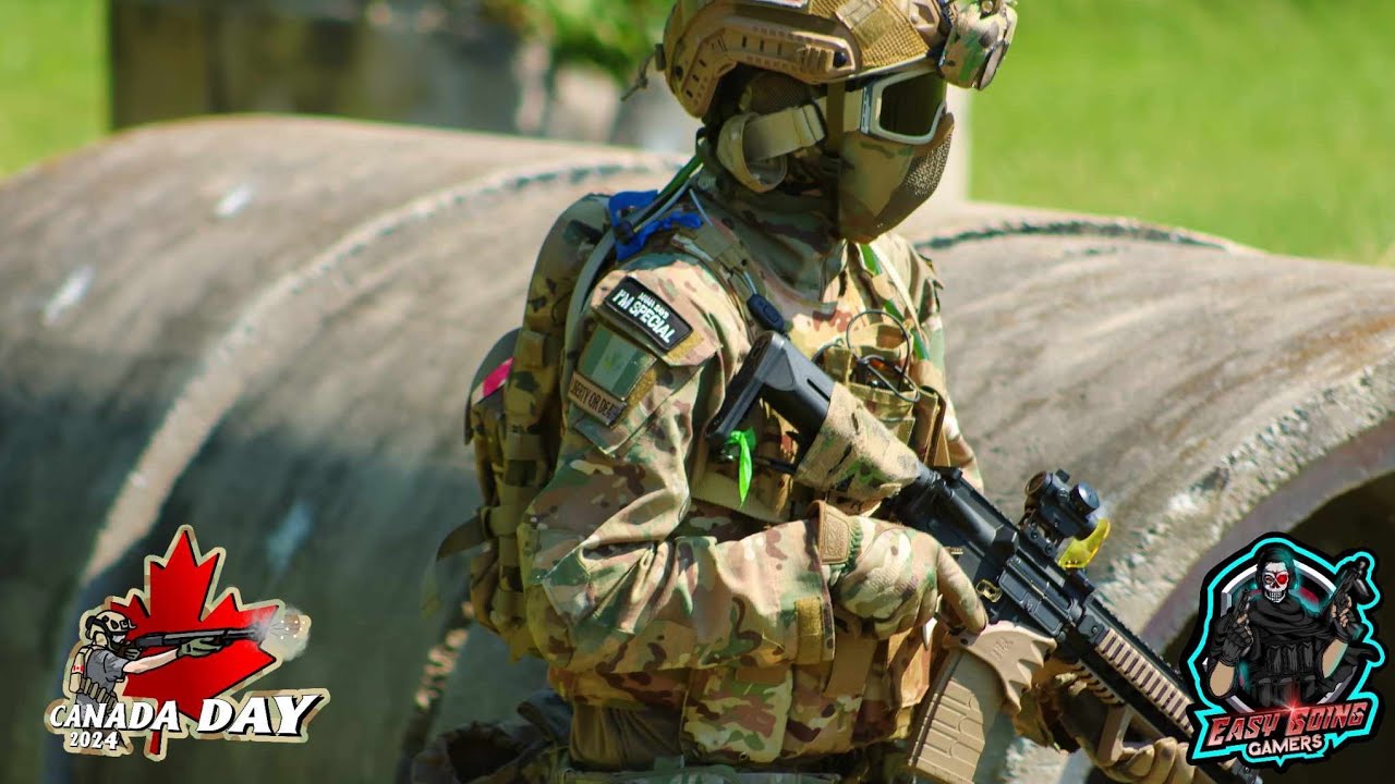 CANADA DAY AIRSOFT at ADRENALINE AIRSOFT, ONTARIO - YouTube