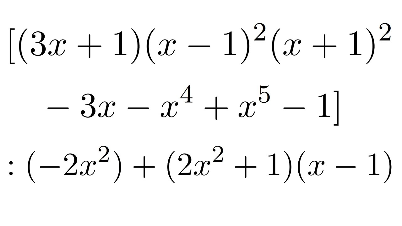 ESPRESSIONI con PRODOTTI NOTEVOLI - Ripetizioni di Matematica - YouTube