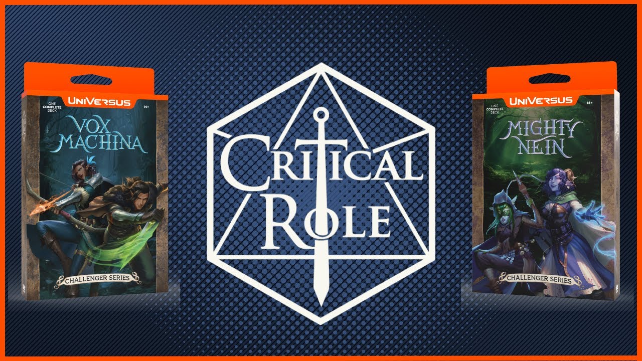 Critical Role Product Review!!! | UniVersus - YouTube