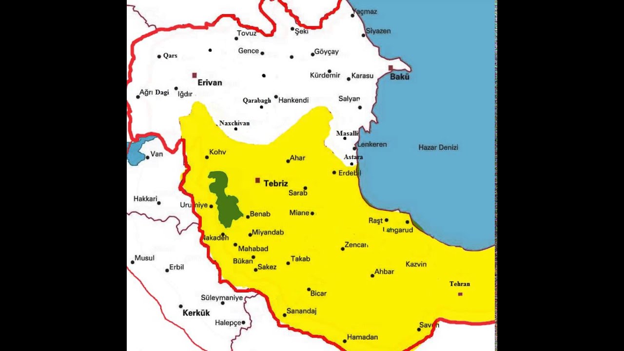 Güney Azerbaycan Южный Азербайджан South Azerbaijan - YouTube