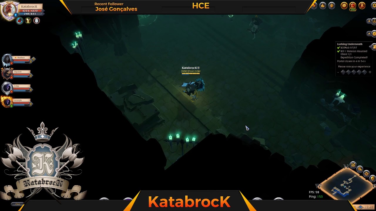 Playing Albion Online - "HCE" Just 14 and 15 Maps - YouTube