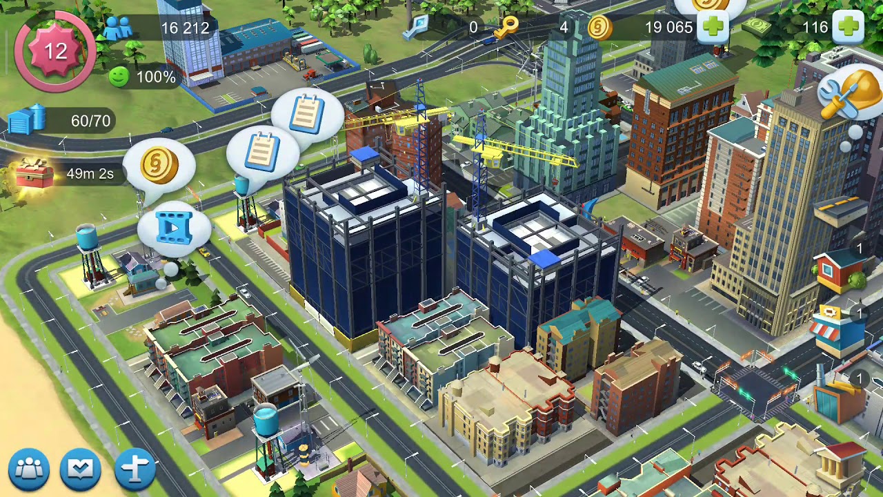 SimCity #13 строим порт и небоскребы - YouTube