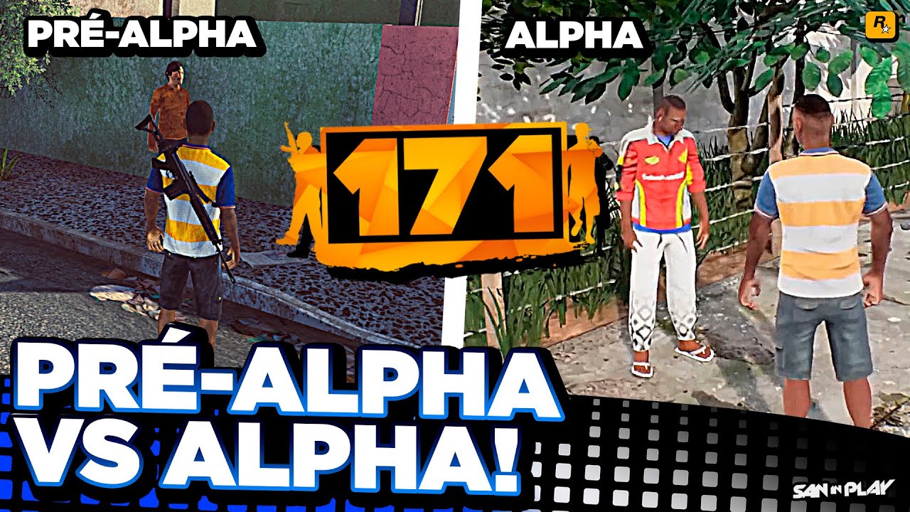 171: GAMEPLAY da NOVA VERSÃO ALPHA x PRÉ-ALPHA! - Veja todas as ...