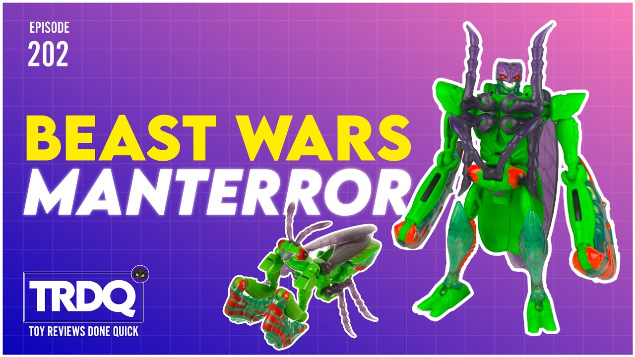 TRDQ: Beast Wars MANTERROR Review - YouTube