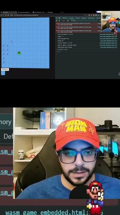 High school dropout making a game in Vanilla C to WASM to JS/CSS/HTML no GPU or frameworks ...