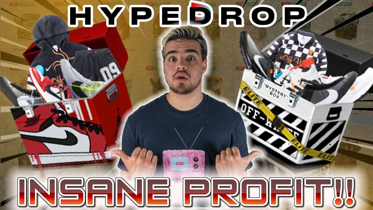 INSANE PROFIT! HYPEDROP ONLINE HYPEBEAST MYSTERY BOX UNBOXING! Supreme ...