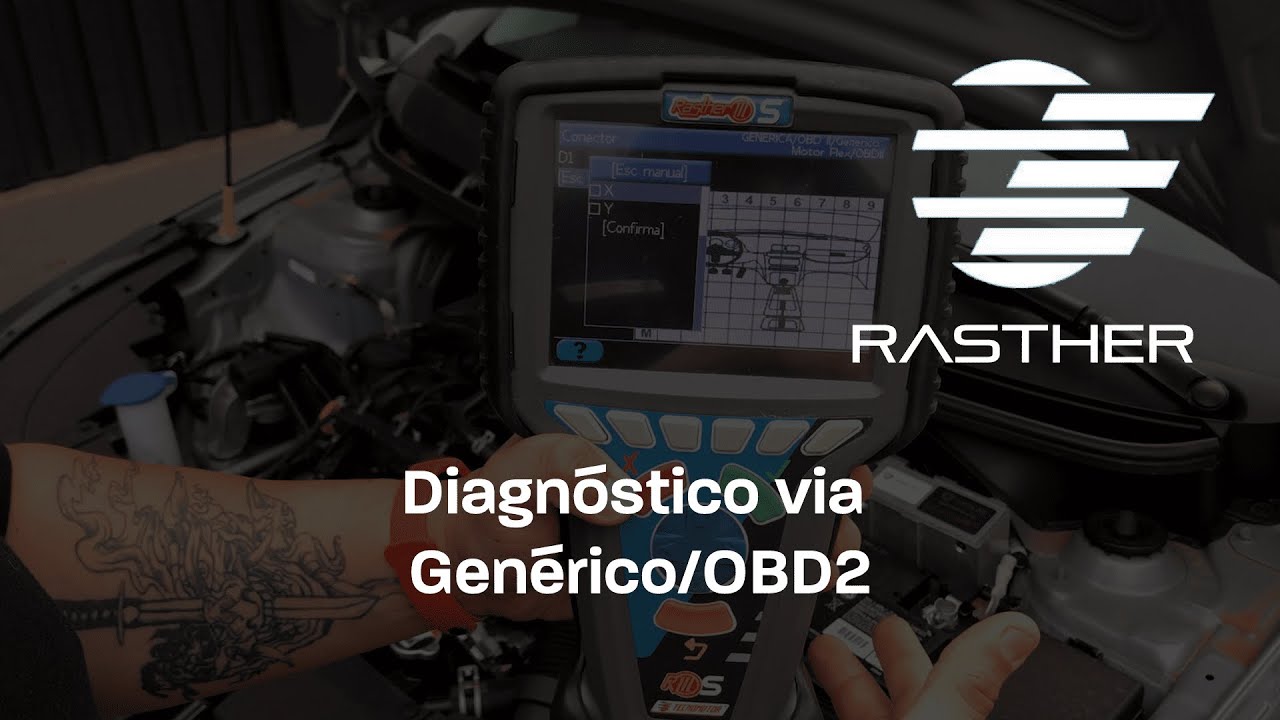 Diagnóstico via Genérico OBD2 com o Rasther - YouTube