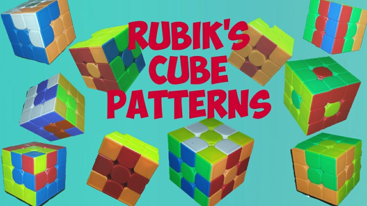 Rubik's Cube Patterns - YouTube