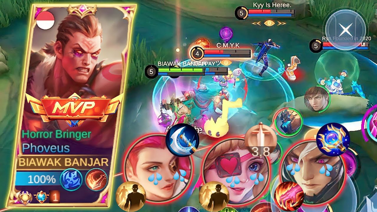 PHOVEUS + ATLAS? COMBO PALING HARAM! 1X ULTI MUSUH RATA! BANTAI - TOP ...