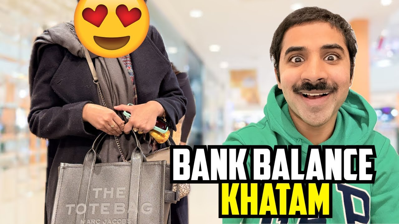 Wife Ko 2 Lakh Ka Handbag 👜 Passand Agaya Bank balance Khatam🤣 - YouTube