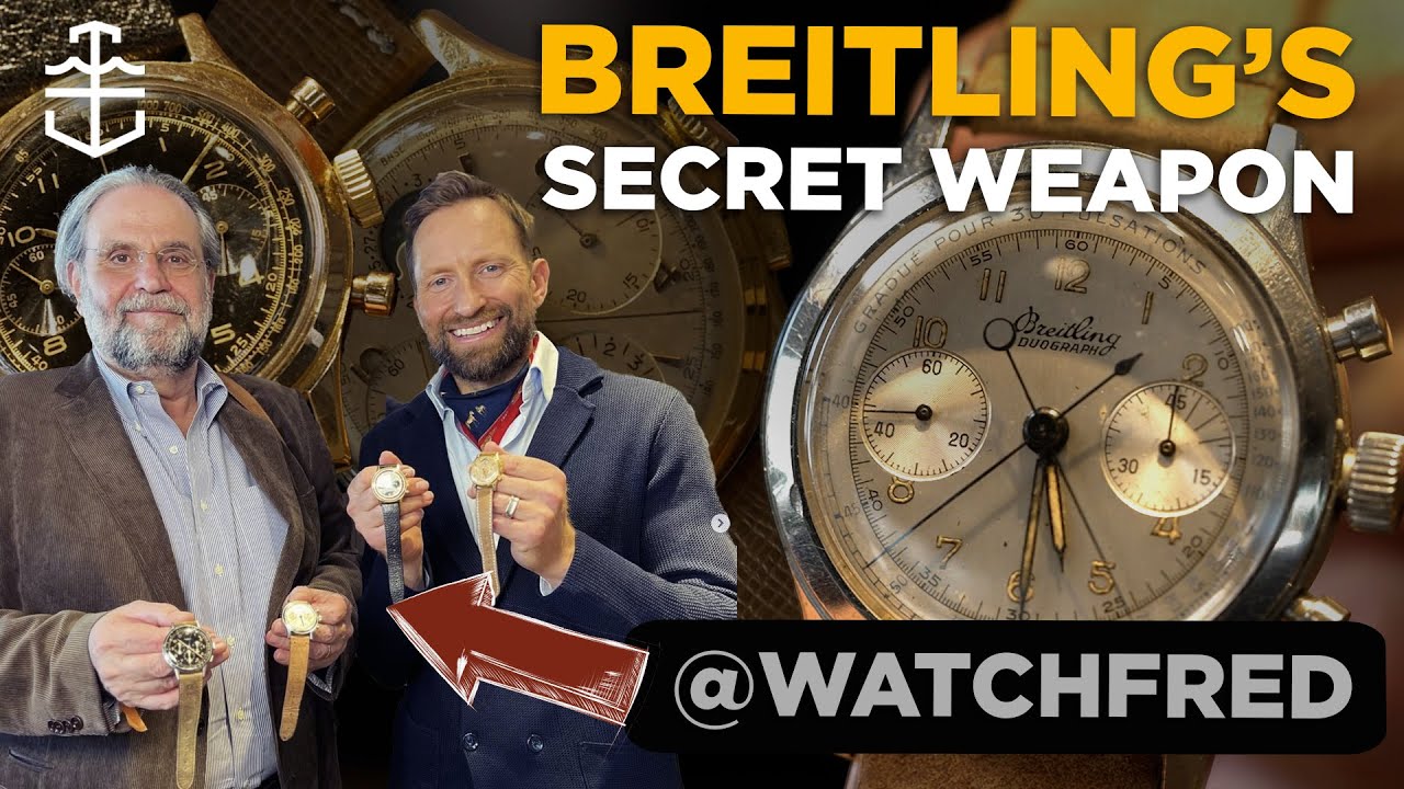 The king of Breitling history (@watchfred) reveals personal watch ...