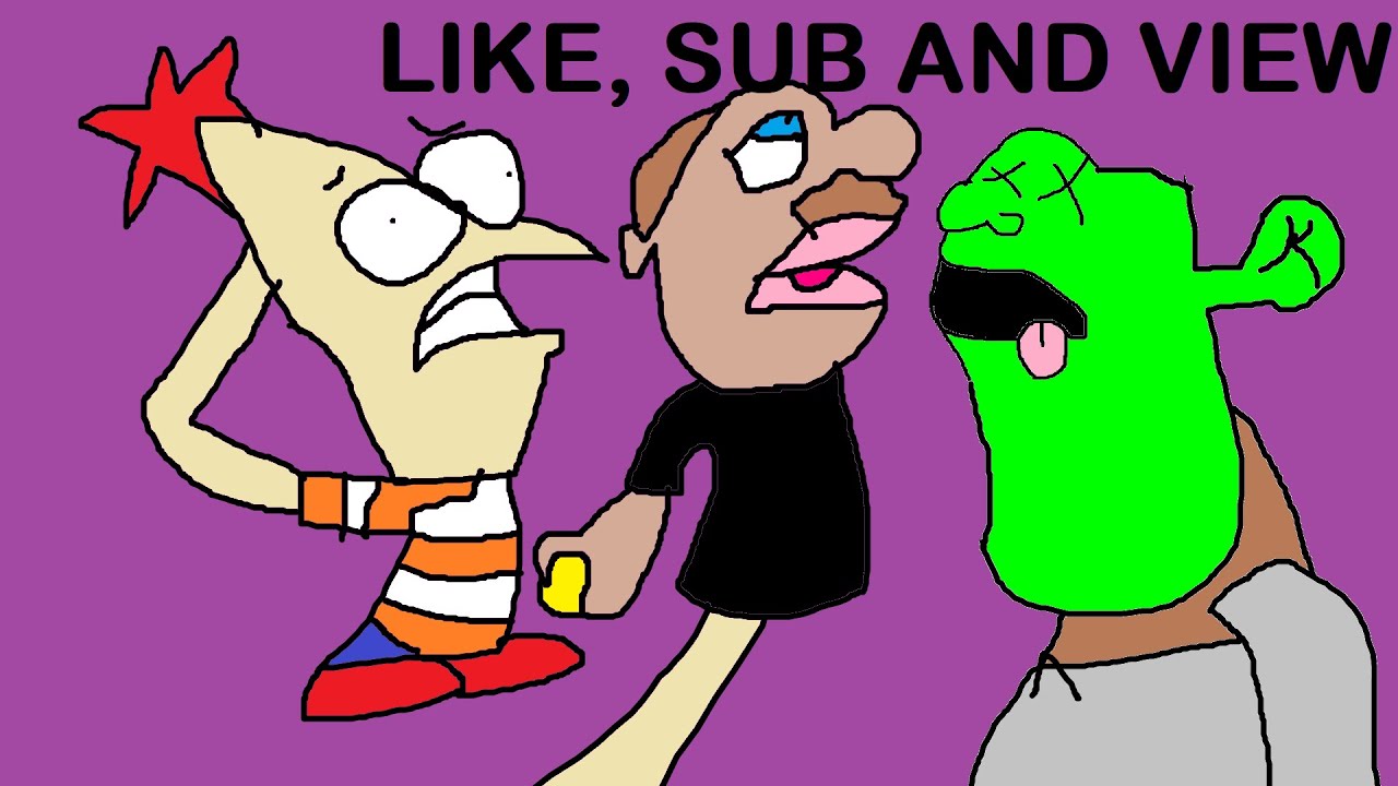 Shrek Eats Lemon and Phineas Freaks Out (4 Days Til Christmas) - YouTube