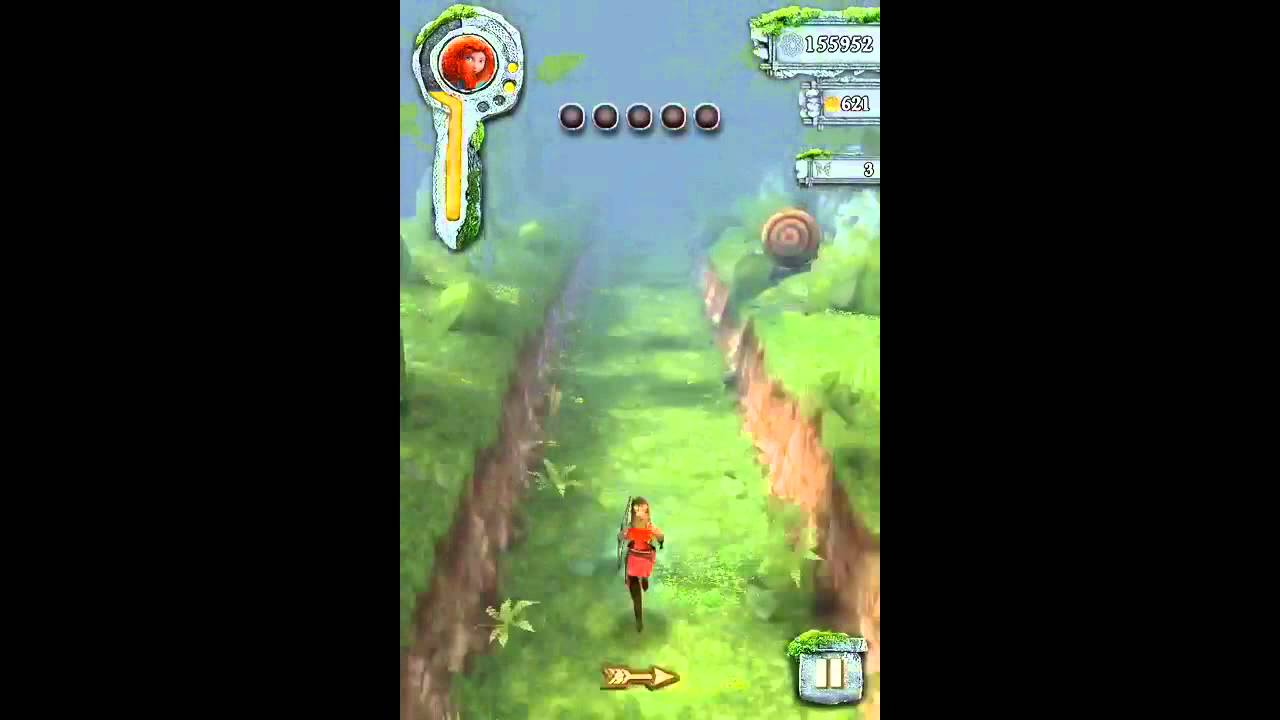 Let's Play Temple Run Merida - YouTube