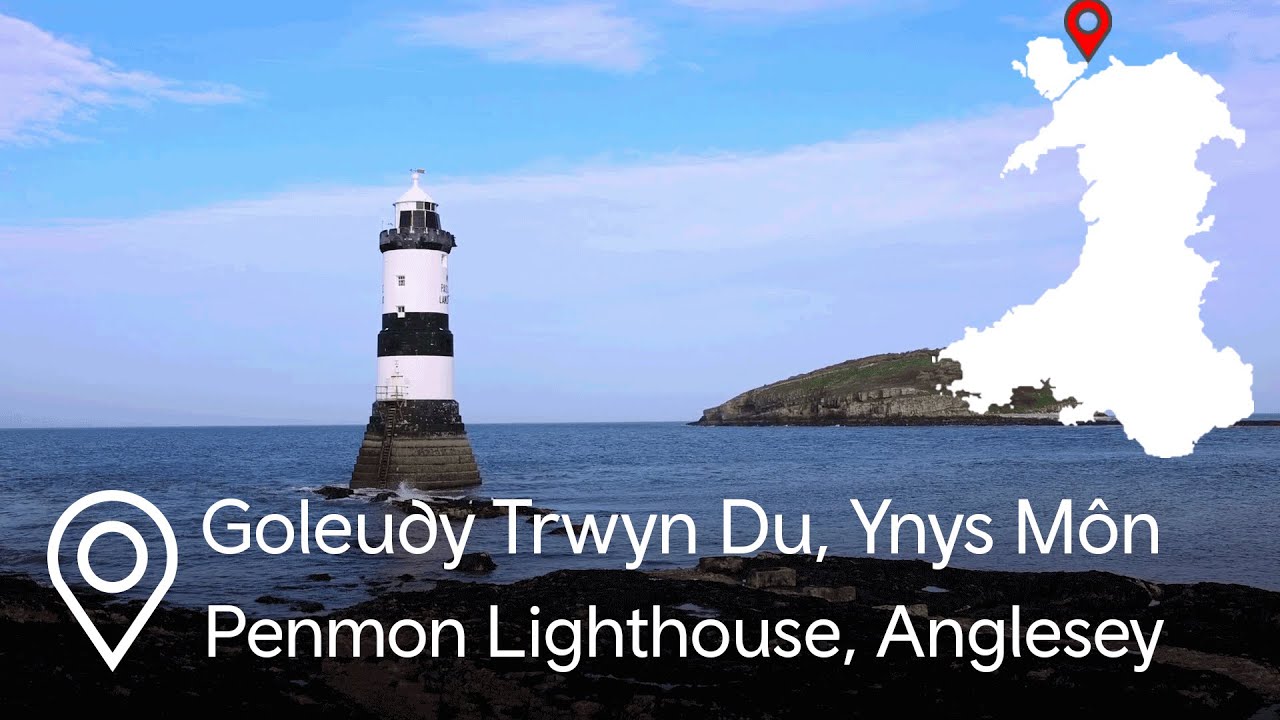 Goleudy Trwyn Du, Ynys Môn | Penmon Lighthouse, Anglesey 1 hour Chill ...
