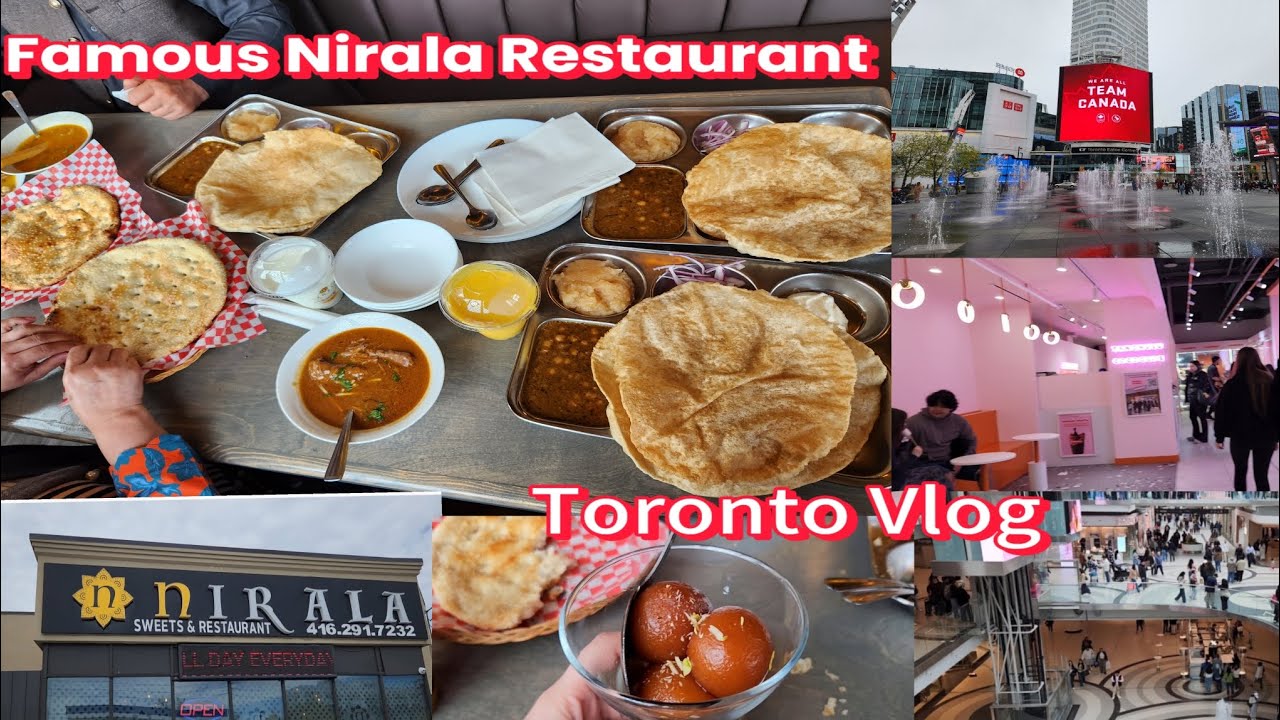 Halal pakistani Restaurant Nirala sweets|A day in Toronto - YouTube