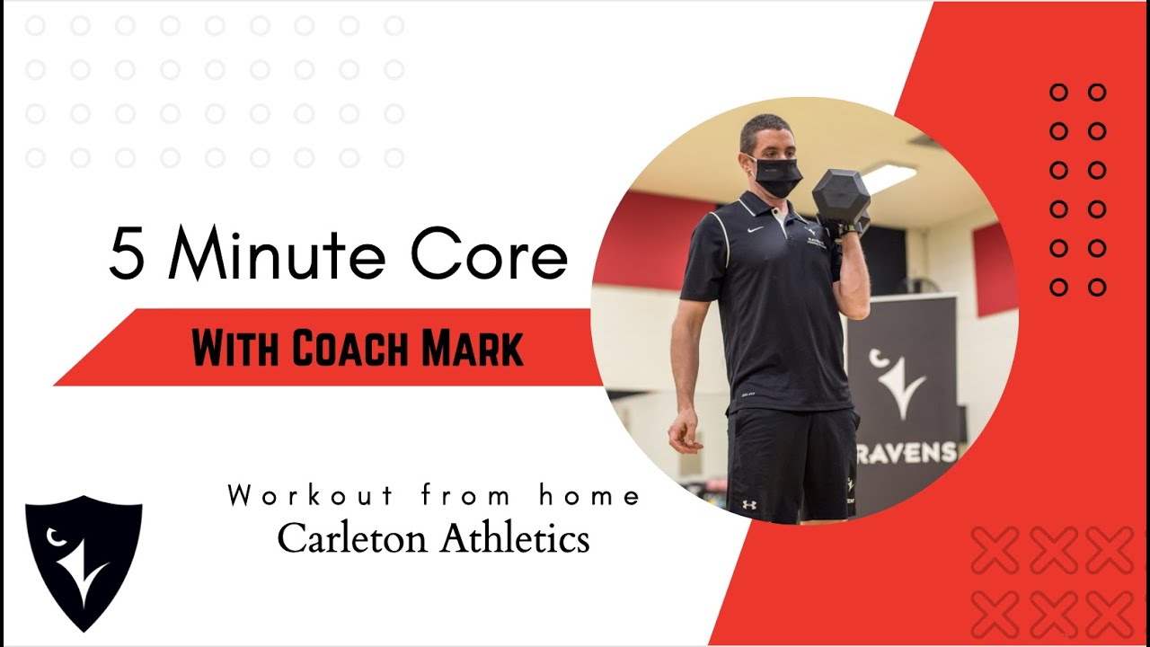 5 Minute Core Workout with Coach Mark - YouTube