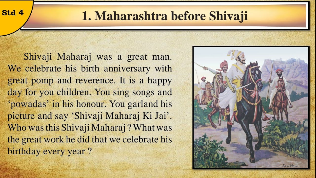 Maharashtra Before Shivaji Std 4 Lesson 1 EVS 2 English Medium maharashtra-before-shivaji-std-4-lesson-1-evs-2-english-medium