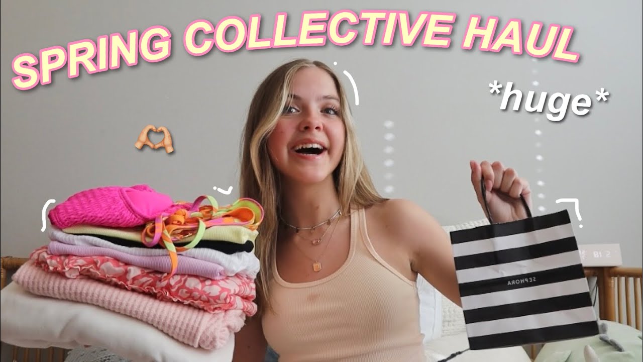 *HUGE* collective spring shopping haul! 🛍️🫶🏼 // Mia Elizabeth - YouTube