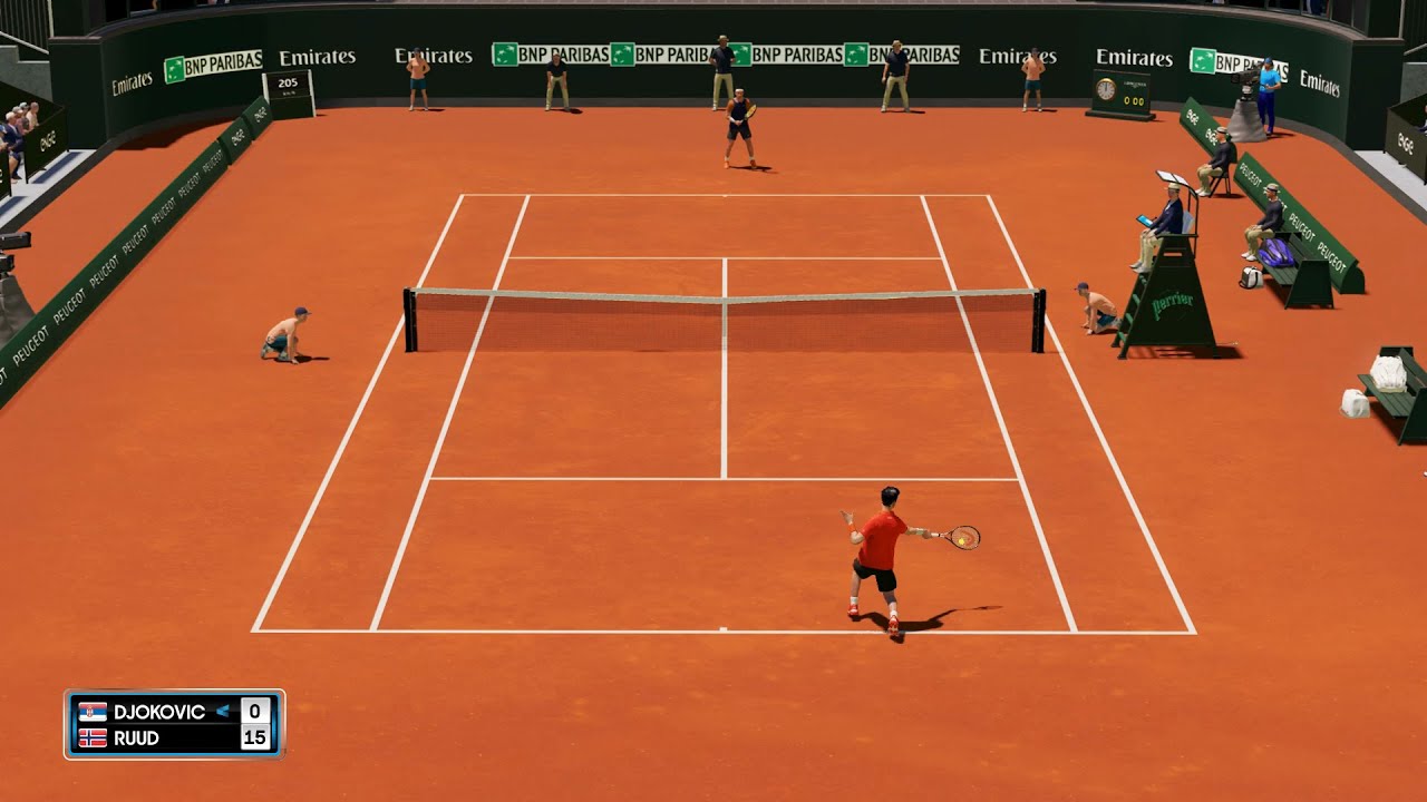 AO Tennis 2 - Novak Djokovic vs Casper Ruud - PS5 Gameplay - YouTube