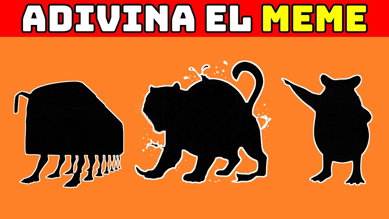 Adivina 50 siluetas De Memes De Animales Italianos "BRAINROT" En 5 ...