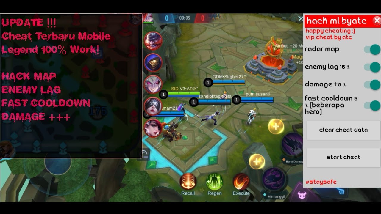 Update !!! Cheat Mobile Legend terbaru 2020 - YouTube