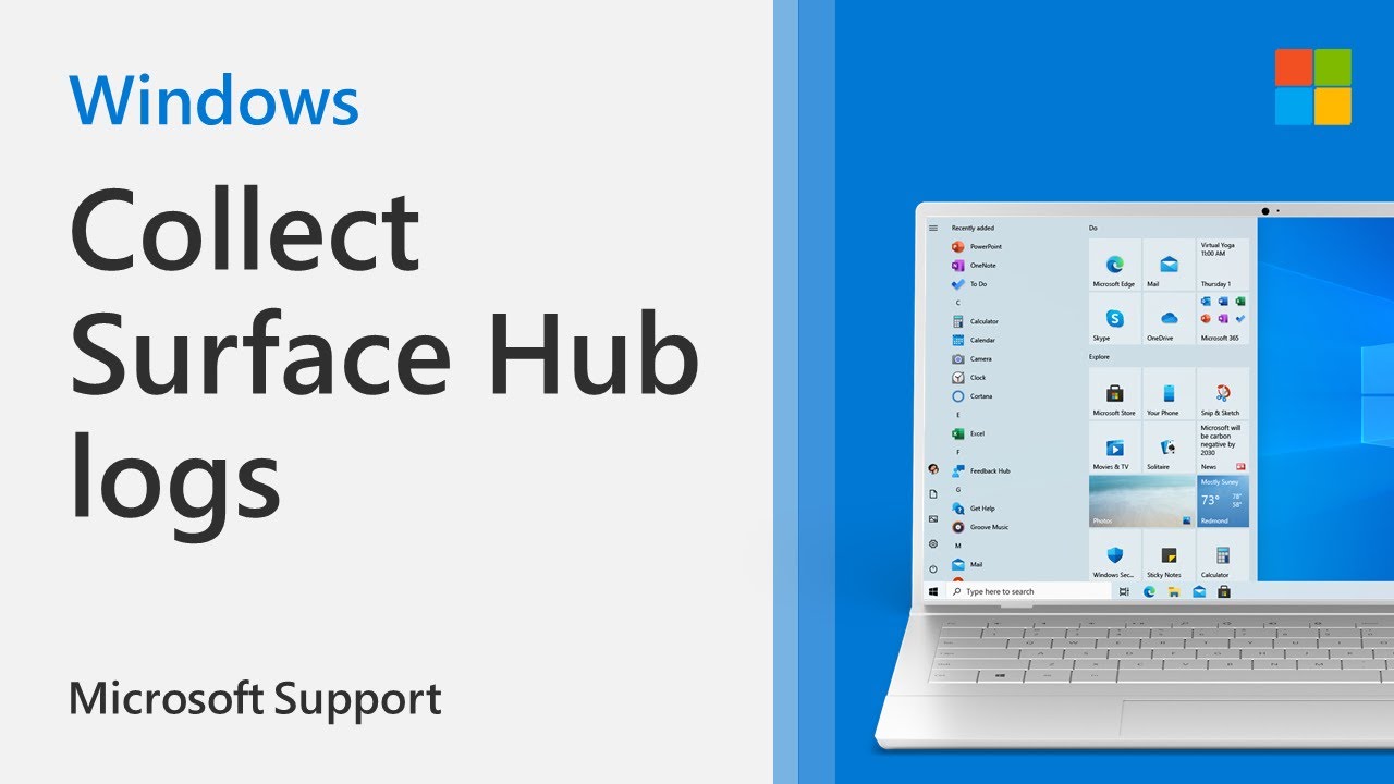 Collect Surface Hub logs for Intune troubleshooting | Microsoft - YouTube