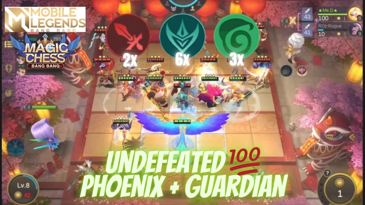 UNDEFEATED PHOENIX META GUARDIAN | COMMANDER LING 3RD SKILL | Mobile ...