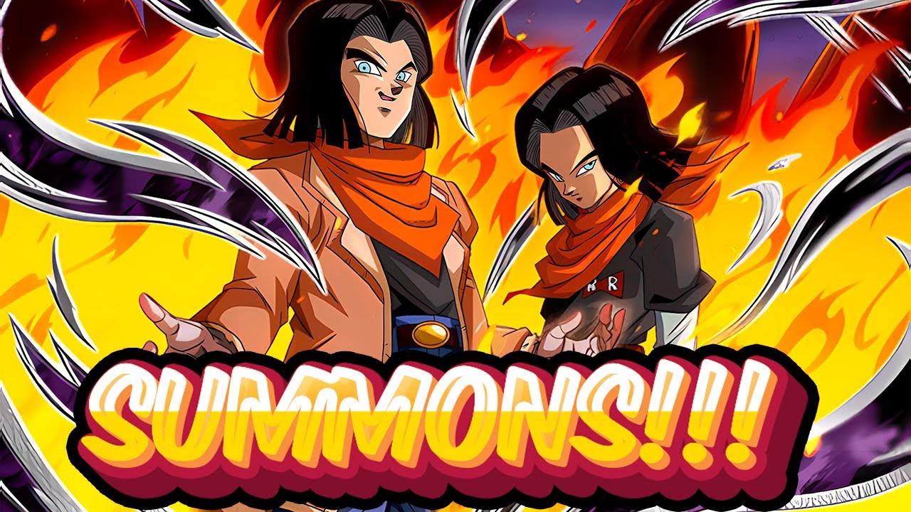 😎ME SIRVE! SUMMONS ANDROID 17 & HELL FIGHTER 17! Dokkan Battle - YouTube