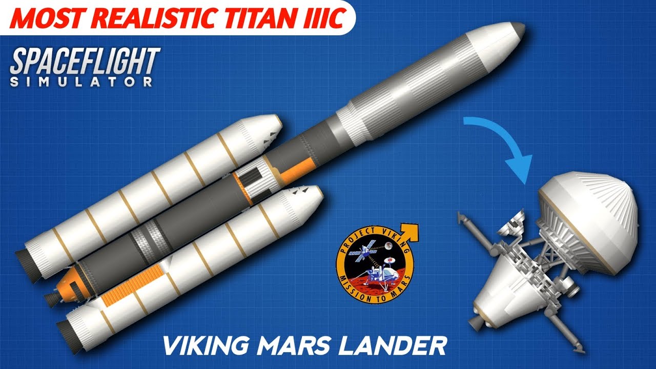 How To Build Viking Mars Lander With Titan Rocket In Spaceflight ...