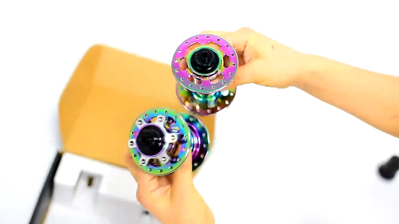 Rainbow ARC hub MTB mountain bike hub NBK bearing bicycle hubs 32 Holes ...
