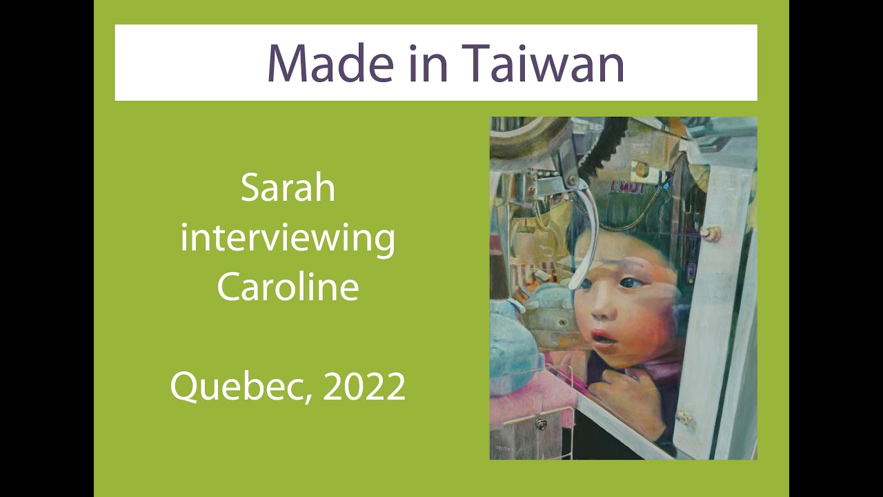Sarah interviewing Caroline, Quebec 2022 - YouTube