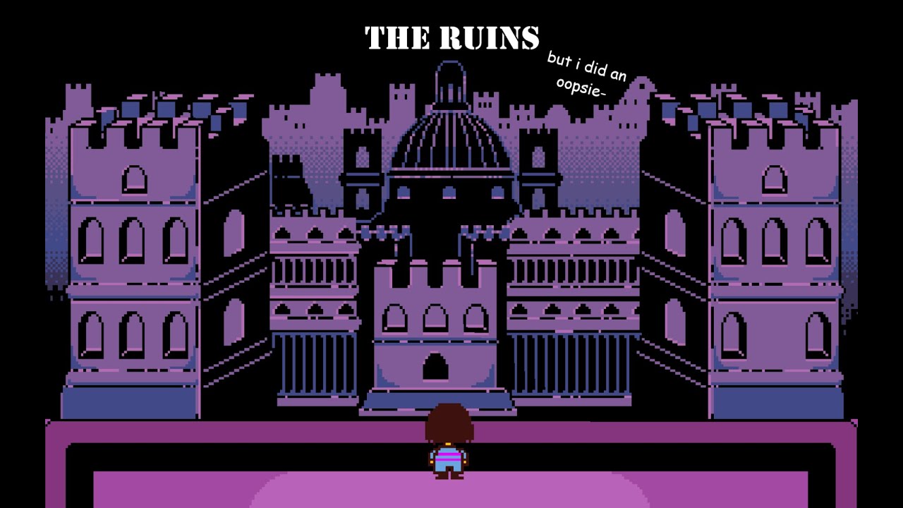 Undertale - The Ruins (attempt 2 but its the audio that screws me over ...