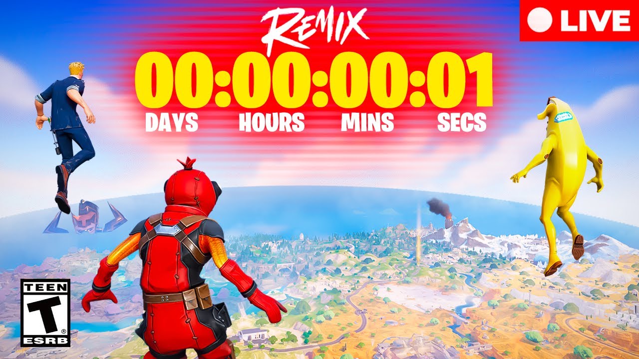 🔴 Fortnite CHAPTER 2 REMIX SOON! - YouTube