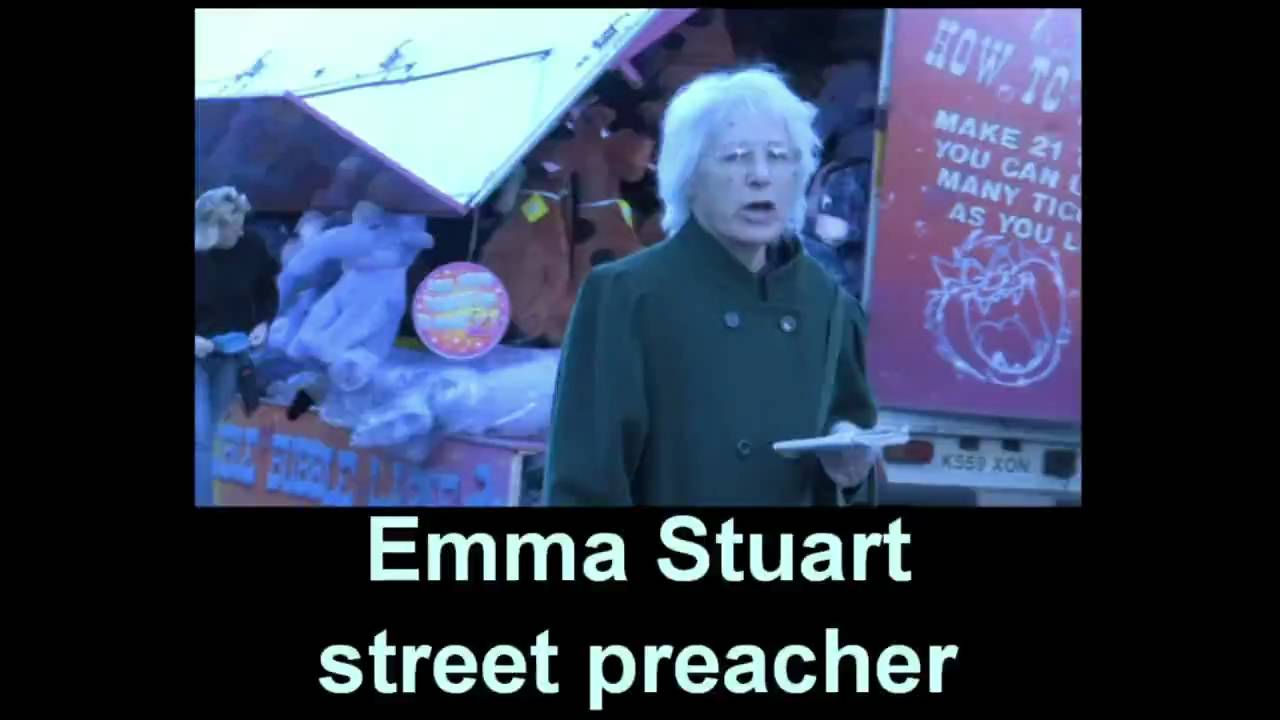 Emma Stuart - Thornbury's street preacher - YouTube