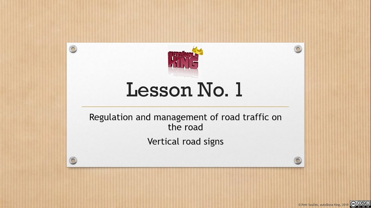 Lesson No. 1 - YouTube