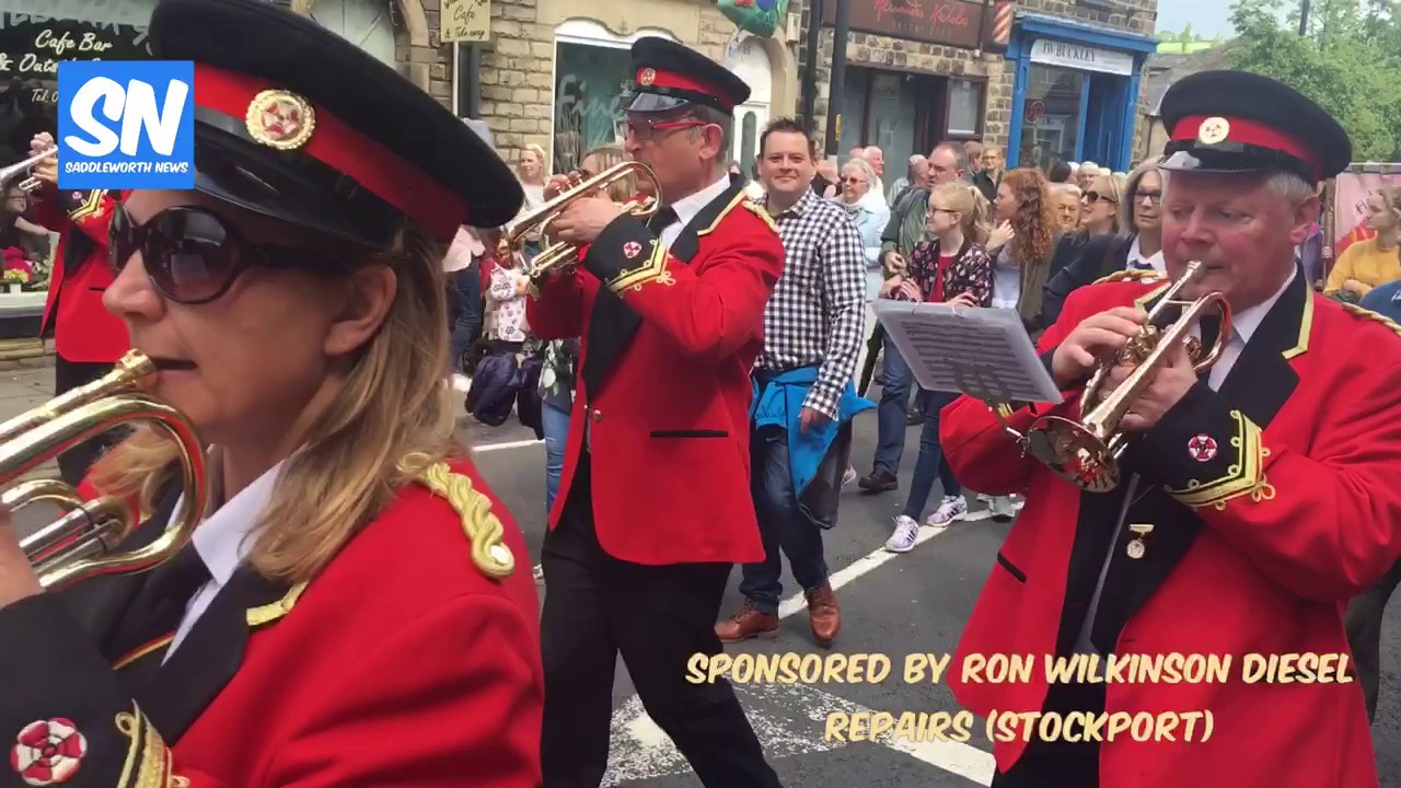Whit Friday in Saddleworth 2017 - YouTube