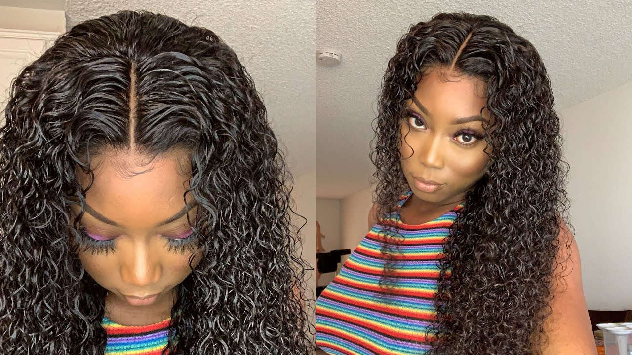 13x4 Lace Front Curly Wig Install Swiss Lace Frontal Ft Tinashe