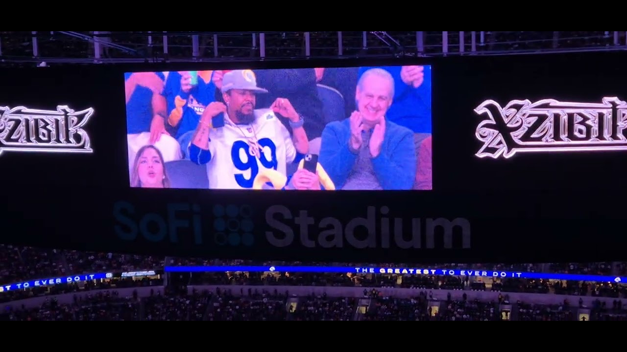SNF Buccaneers @ Rams 20205/11/23: XZibit half time show w/ marching ...